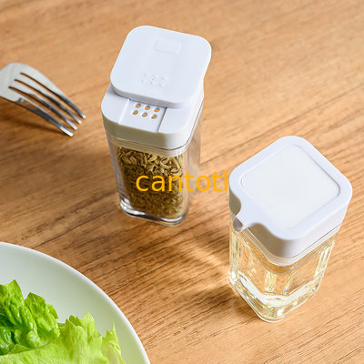 Salt And Pepper Containers 100ml Spice Shaker Plastic Spice Container Condiments Jar