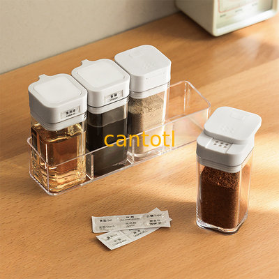 Salt And Pepper Containers 100ml Spice Shaker Plastic Spice Container Condiments Jar