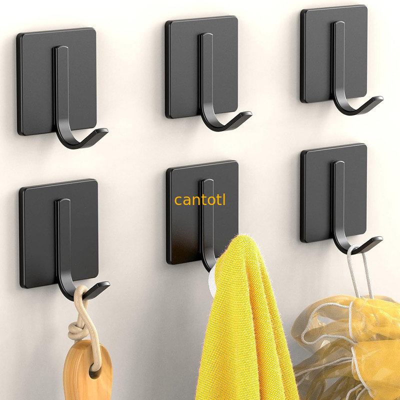 Multi-function Stable Improved Shower Hooks Adhesive Hooks for Kitchen, Bathroom and Bedroom