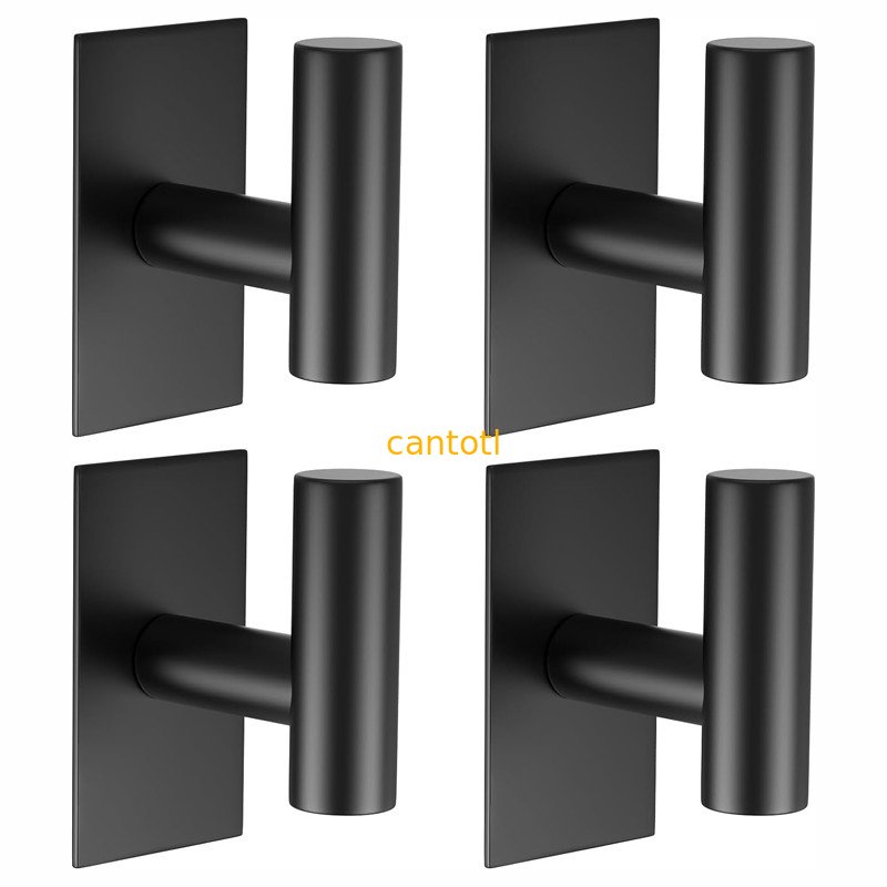 Heavy Duty Wall Towel Hooks Stainless Steel Door Hooks for Kitchen and Bathroom