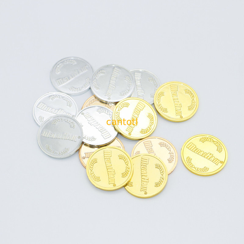 Plastic Embossed Beer Tokens Drink Coins for Party Wedding Event Festival Bar Game