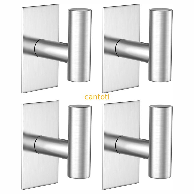 Stainless Steel Wall Towel Hooks Door Hooks for Kitchen and Bathroom