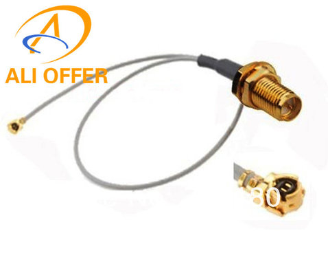 China IPX u.fl Switch RP-SMA Female Pigtail Cable 15cm 1.13mm Cable For PCI Wifi Card Wireless Router supplier