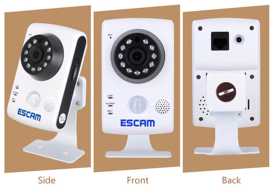 Escam IP Camera Wifi 720p QF502 Wifi Plug & Play 1.0Megapixel Card Handheld Infrared Camera Surveillance Wireless Keeper supplier