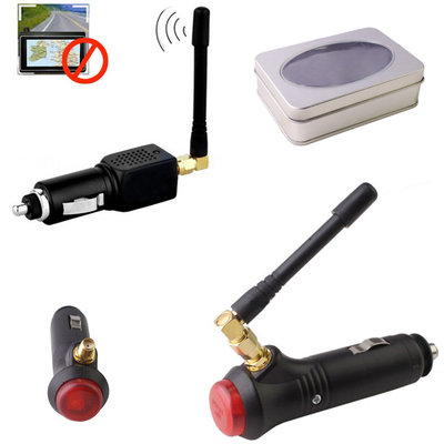 Anti Tracker Mini GPS Jammer,Cigarette Lighter Car Charger World GPS L1 L2 Satellite Signal Jammer Blocker Isolator supplier