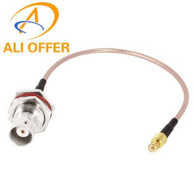 BNC Female Switch MCX Male Straight Pigtail RF Jumper Cable RG316 Wireless Patch Leads,MCX Male Straight to BNC Female supplier