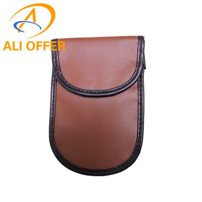 alioffer RFID Mobile Signal Shielding Blocking Jammer Bag,4.3" Cellular Phone Anti-Radiation Pouch Case Pregnant Women supplier
