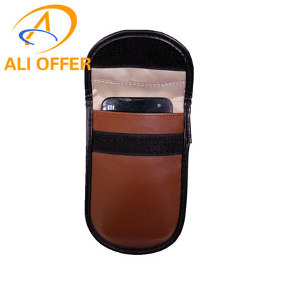 alioffer Mobile Cell Phone GPS RFID CNF Signal Shield Blocking Jammer Bag,Anti-Degaussing Anti-Radiation Case Pregnants supplier