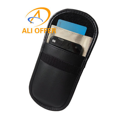 3G 4G Mobile Cellular Phone RF Signal Shielding Blocker Jammer Bag,ID Card Bank Cards Remote Car Keyless Protection Bag supplier