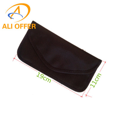GSM 3G 4G LTE GPS RFID CNF Signal Shield Blocking Jammer Bag 6 Inch for Mobile ID Cards Car Keyless Anti-Radiation supplier
