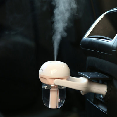 12V Car Steam Humidifier Auto Mini Air Purifier Freshener Car Portable Air Purifier Aroma Diffuser Essential Mist Maker supplier