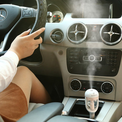 12V Car Steam Humidifier Auto Mini Air Purifier Freshener Car Portable Air Purifier Aroma Diffuser Essential Mist Maker supplier