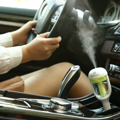 12V Car Steam Humidifier Auto Mini Air Purifier Freshener Car Portable Air Purifier Aroma Diffuser Essential Mist Maker supplier