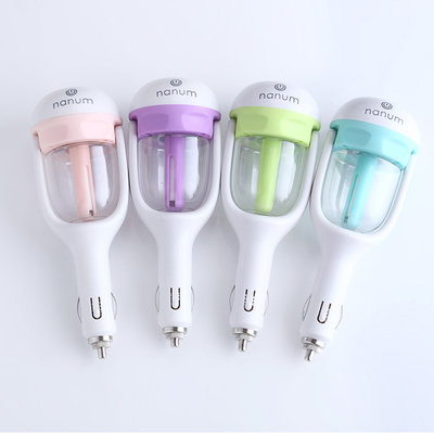 12V Car Steam Humidifier Auto Mini Air Purifier Freshener Car Portable Air Purifier Aroma Diffuser Essential Mist Maker supplier