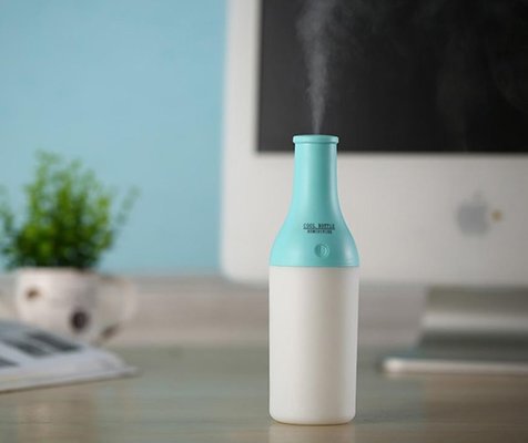 Cool Bottle Led Humidifier Home Aroma Air Diffuser Purifier Atomizer essential oil diffuser difusor de aroma mist maker supplier