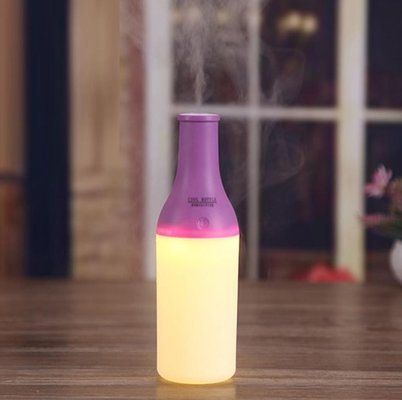 Cool Bottle Led Humidifier Home Aroma Air Diffuser Purifier Atomizer essential oil diffuser difusor de aroma mist maker supplier
