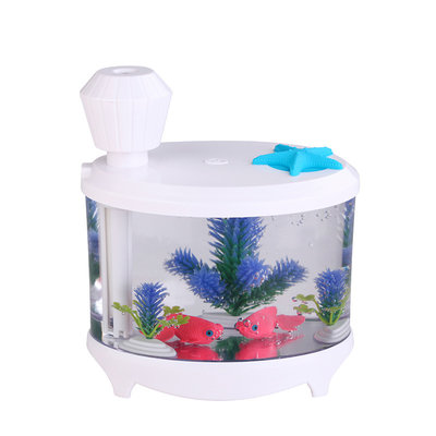 Fish Tank LED Light Humidifier Air Diffuser Purifier Atomizer essential oil diffuser difusor de aroma mist maker fogger supplier