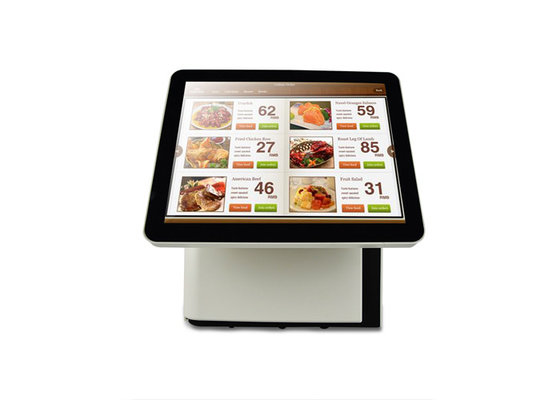 15 Inch Capacitive Tablet Based Pos For Retail Pure Flat Point Of Sale Dual Display