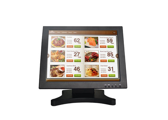Power Saving 15 Restaurant Touch Screen Monitor , Touch Screen Monitor For Pos System