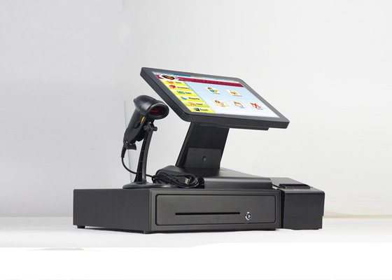 15 Inch All In One Retail EPOS Systems Restaurant Use With Win7 Test Version OS