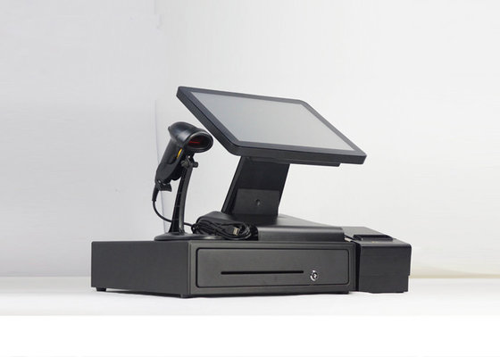 15 Inch All In One Retail EPOS Systems Restaurant Use With Win7 Test Version OS