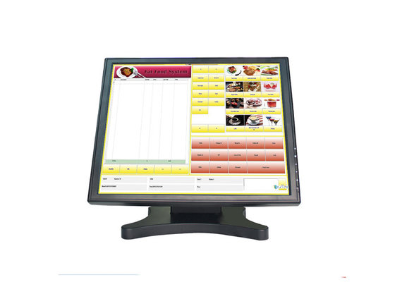 17 Inch POS Touch Screen Monitor All In One 250cd / M² Brightness For Public Space