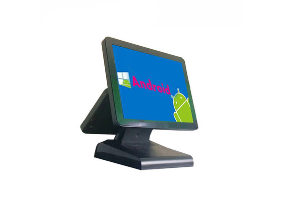 Black Color POS Dual Display Double Touch Cashing Machine Android All In One