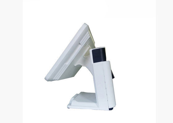 Attractive All In One Touchscreen POS Terminal Durable White Color 17.0 Kgs