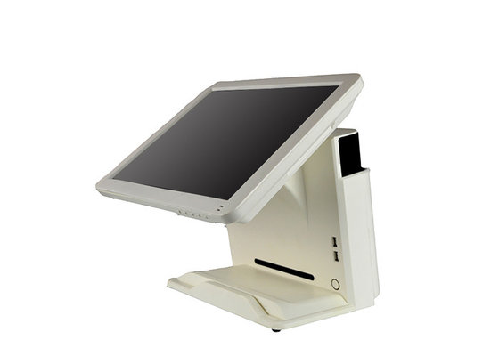 15'' Resistive All In One Touchscreen POS Terminal Machine J1900 CPU Fanless Design