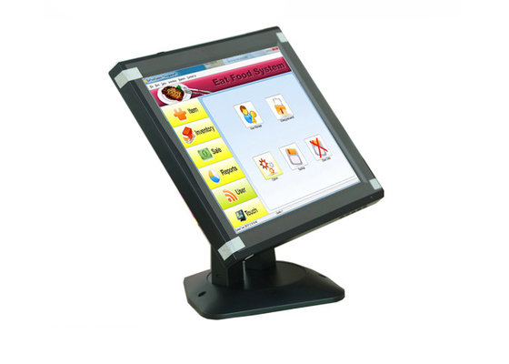 Wide Angle Point Of Sale Touch Screen Monitor , TFT Restaurant Touch Screen Monitor