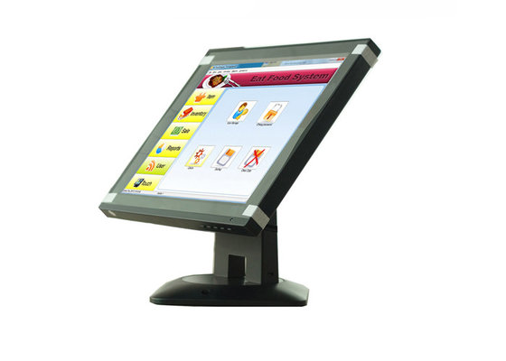 Wide Angle Point Of Sale Touch Screen Monitor , TFT Restaurant Touch Screen Monitor
