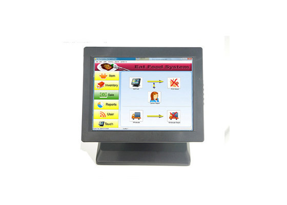 Adjustable Stand Pos System Monitor For Bar Touch Screen High Resoution