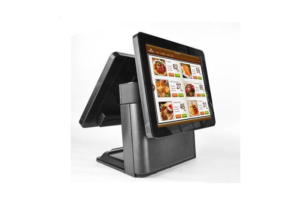 Dual Core POS Dual Monitor High Brightness , Intel I3 All In One Dual Monitor