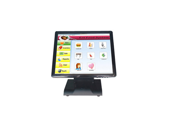 Multi Touch Point Of Sale Touch Screen Monitor Mountable With 0.264 X 0.297 Pixel Pitch