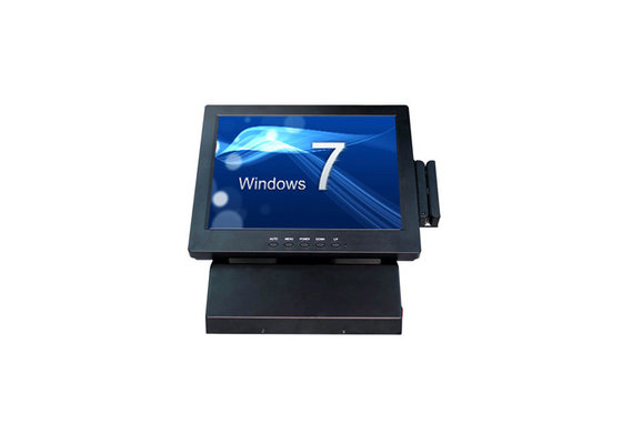 Pizza Shop All In One Pos Computer , Touch Screen Pos Cash Register Low Consumption