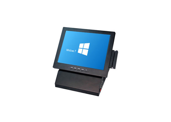 12 Inch Shop POS Touch Screen Computer Plastic Housing With Build - In MSR