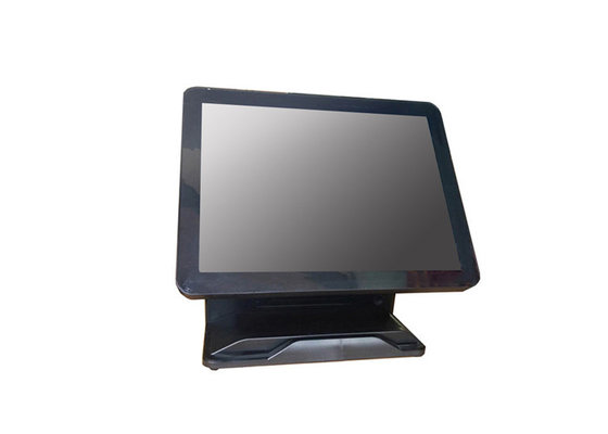 Restaurant All In One Touchscreen POS Terminal Win10 System Space Saving