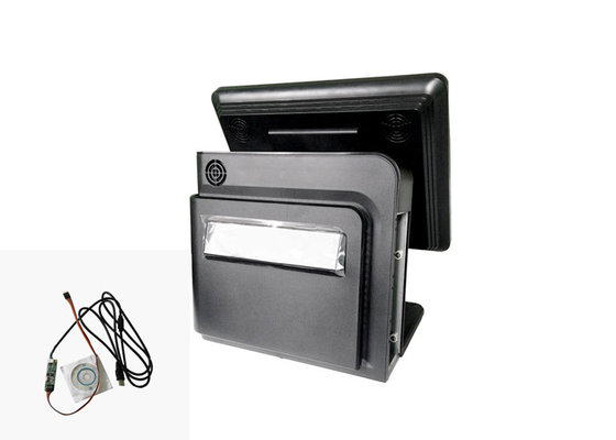 Restaurant All In One Touchscreen POS Terminal Win10 System Space Saving