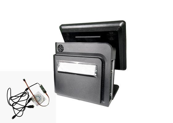 15'' PC All In One Touch Screen Cash Register With Card Reader / VFD High Resolution