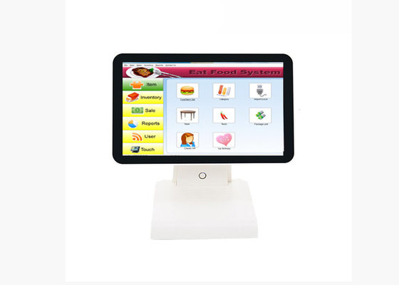 Retail Bar Pos System , TFT LCD Screen Windows Based Pos System For Restaurant
