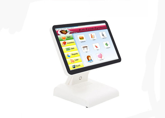 Retail Bar Pos System , TFT LCD Screen Windows Based Pos System For Restaurant