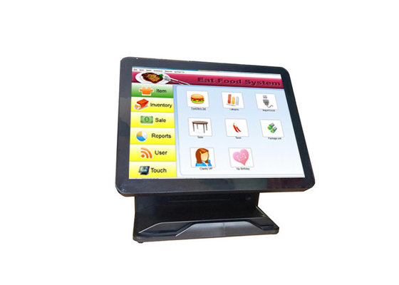 15'' Capacitive All In One Touchscreen POS Terminal Billing Machine For Hotel