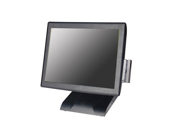 Cash Register POS Touch Screen Computer For Supermarket Black Color CE Certification