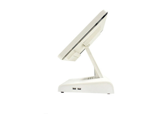 15 Inch Smart Pos Terminal , Windows Pos System With Customer Display