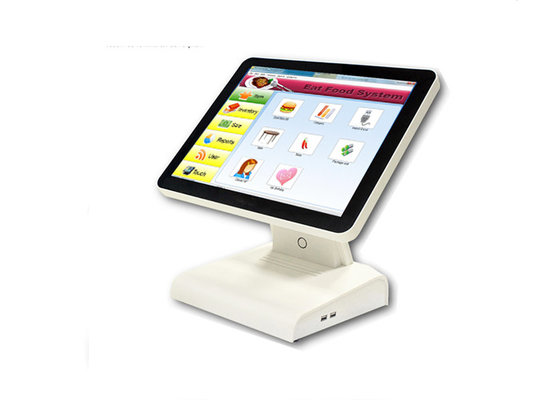 Supermarket Windows POS Touch Screen Computer Resistive Touch All In One