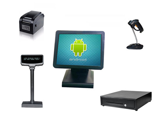 Point Of Sale Retail EPOS Systems Mobile POS Terminal With Barcode Scanner Customizable