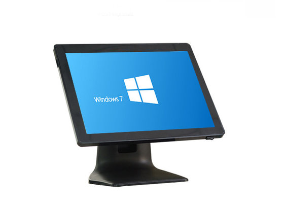 15 Inch AIO Point Of Sale Pos Terminal , Stable Flat Supermarket Pos System