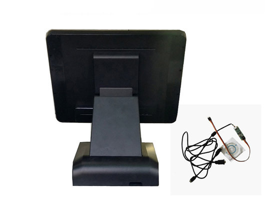 Fanless Quad Core Touch Screen Register For Restaurant , Capacitive Touch Pos Machine