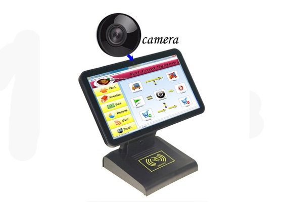 Black Color Gas Station Pos System , Capacitive Screen Business Pos System