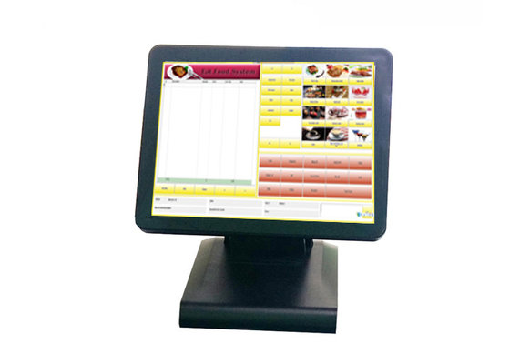 All In One 15 Inch Touch Screen Cash Register New Design Long Lasting Performance